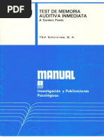 ITPA (Test Illinois Aptitudes Psicolingüísticas) | PDF | Palabra ...