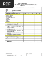 Contoh - Checklist Audit | PDF