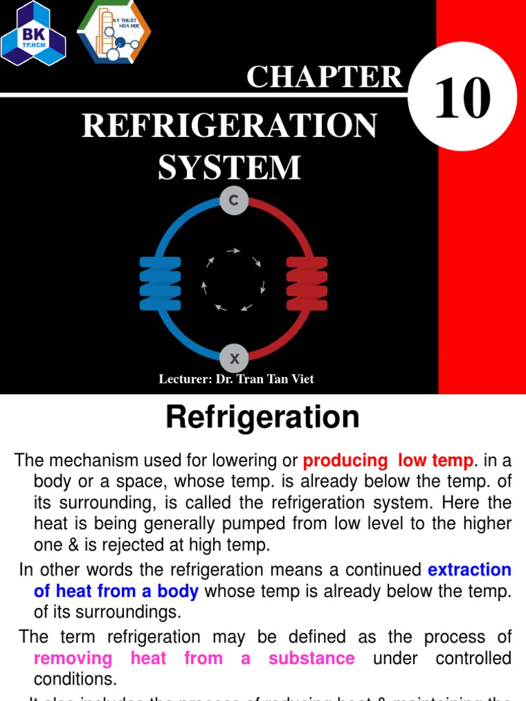 Chapter 10 Refrigeration System | PDF | Chlorofluorocarbon | Refrigerator