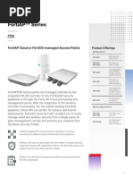 Fortiap U431F/U433F: Quick Start Guide | PDF | Ip Address | License