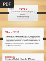 NSTP - CWTS Vision, Mission & Core Values | PDF | Social Science