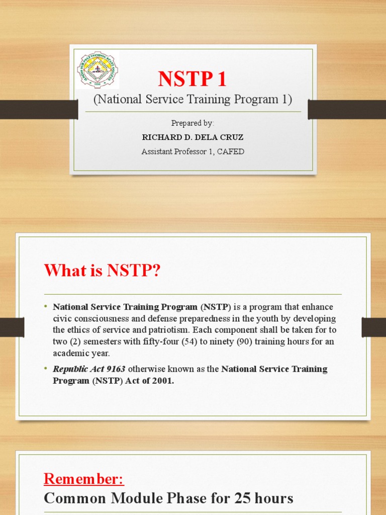 NSTP 1 Power Point Presentation | PDF | Constitution | Citizenship