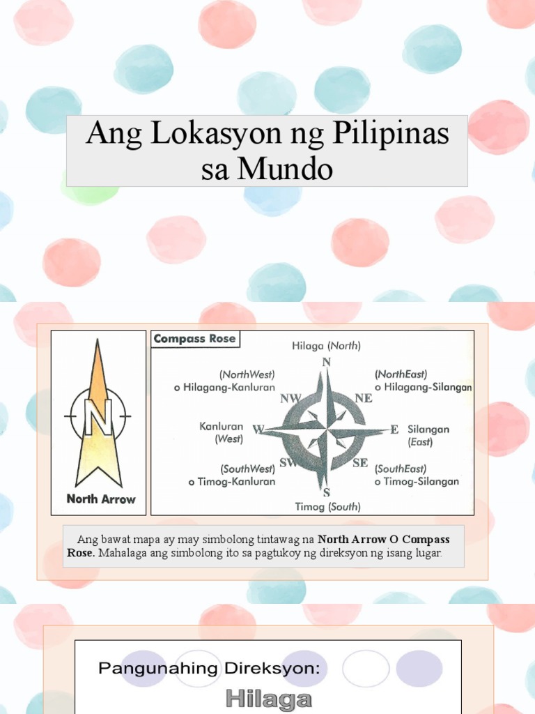 Lesson 3 - Tiyak Na Lokasyon NG Pilipinas | PDF Lesson 3 - Tiyak Na Lokasyon NG Pilipinas | PDF