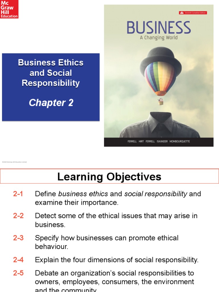 Ferrell7ce PPT Ch02 | PDF | Corporate Social Responsibility | Business ...