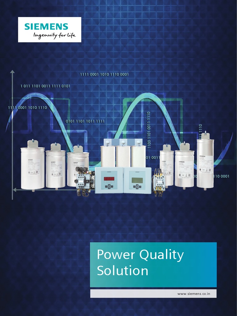 Power Quality Solution | Descargar gratis PDF | Capacitor | Ac Power