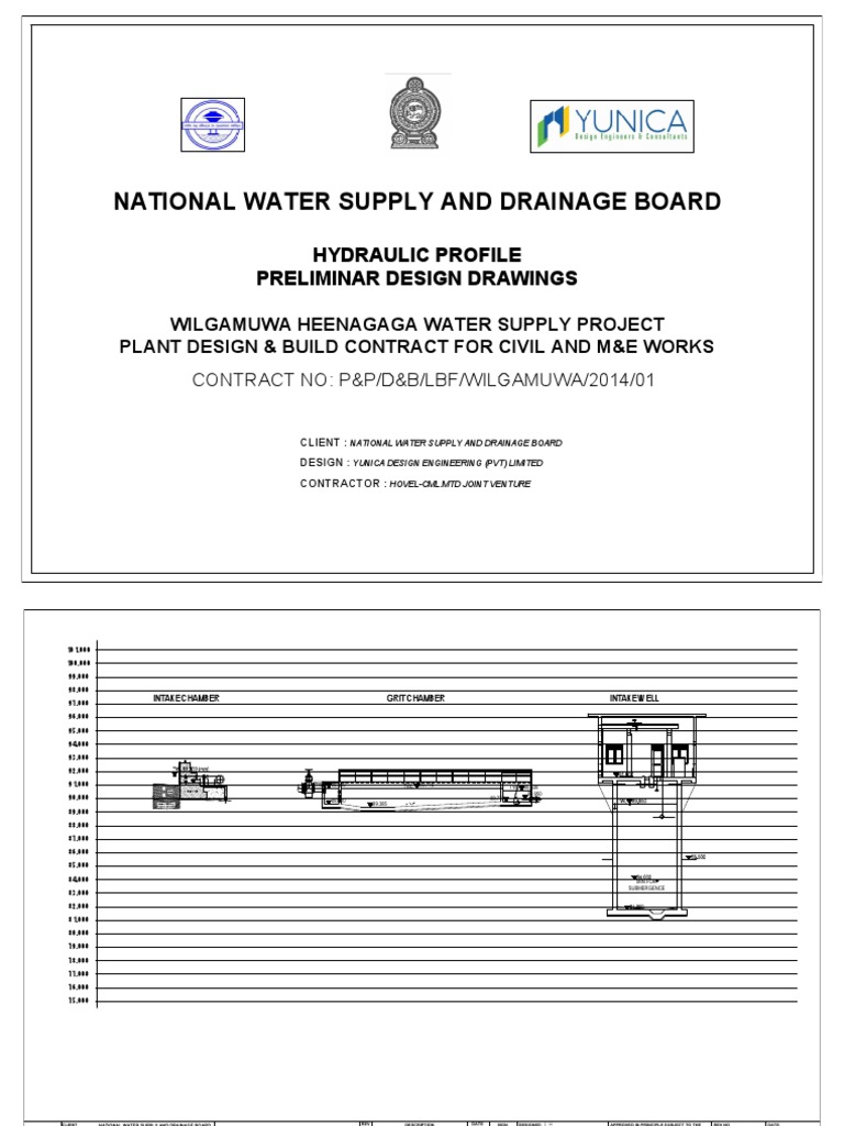 Wilgamuwa Water Supply Project Design | PDF | Civil Engineering