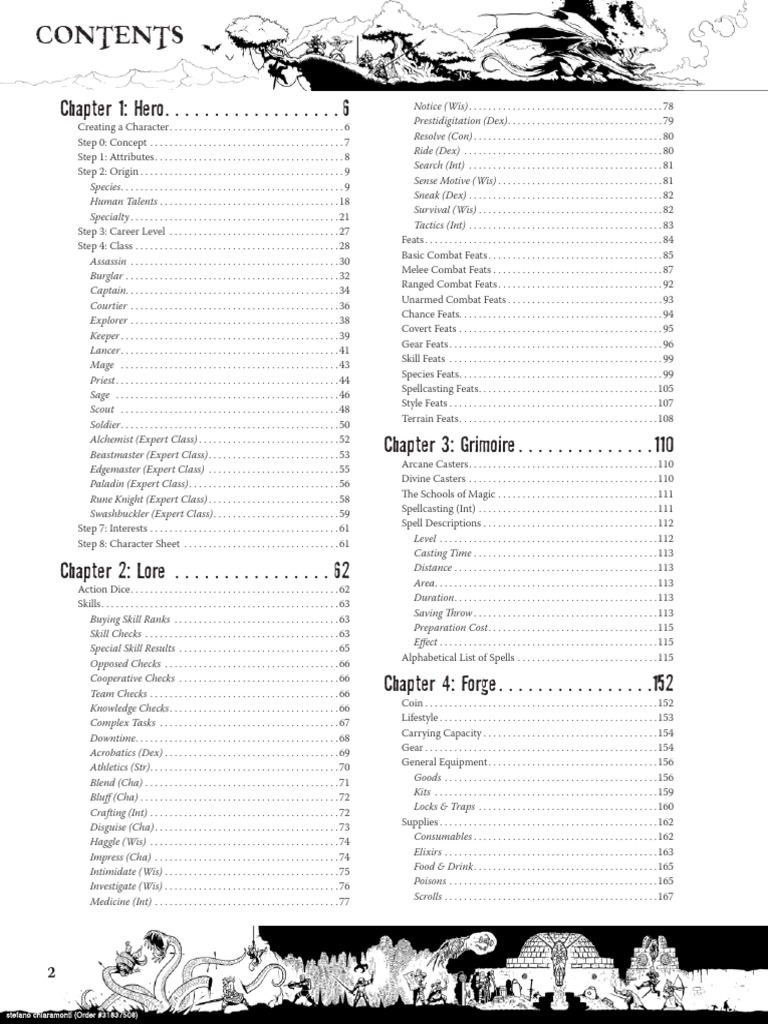 Fantasy Craft Second Printing Preview | PDF | Role Playing Games