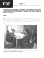 CCSLC Specimen English | PDF | Jeans