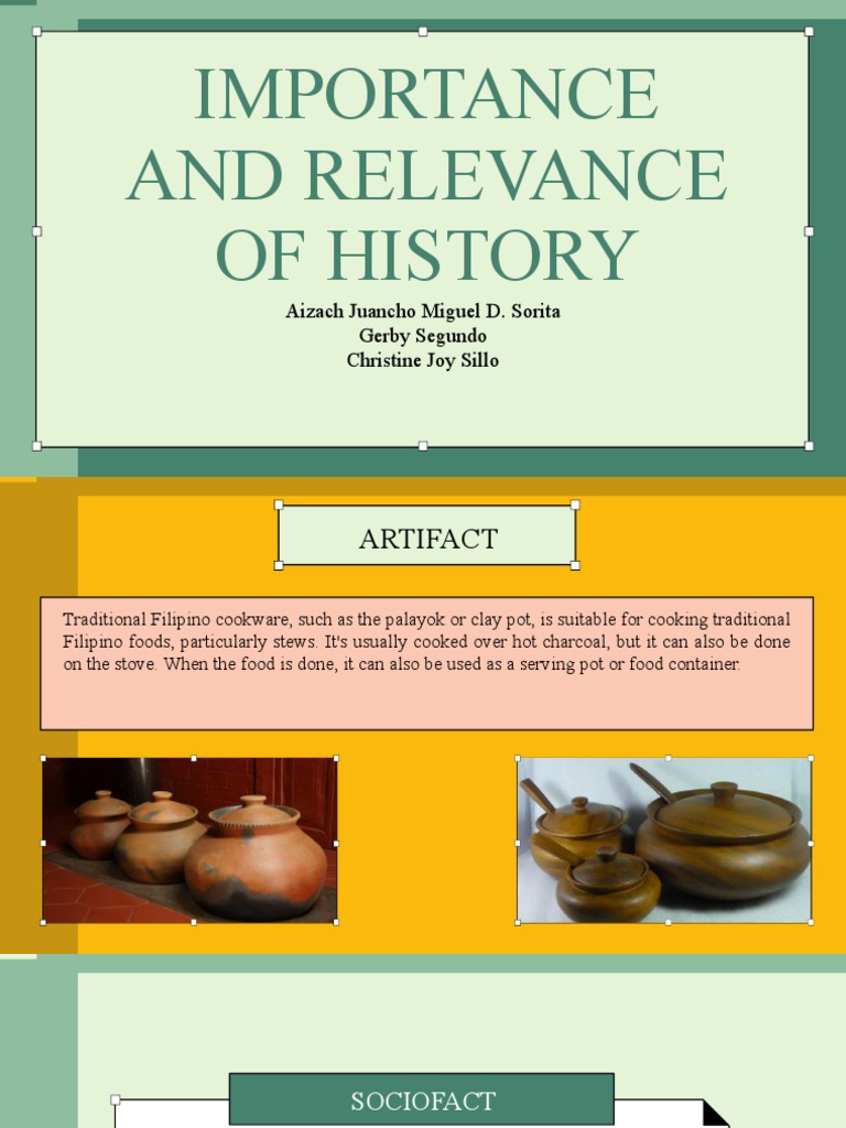 Importance and Relevance of History | PDF