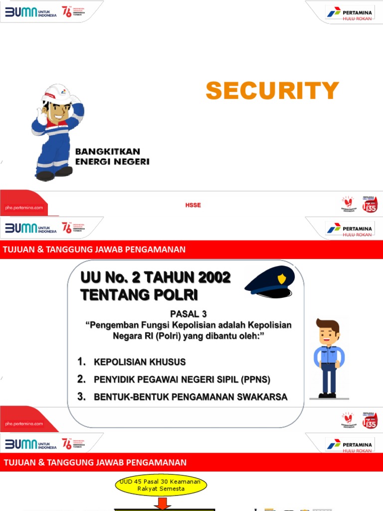 HSE Officer Modul 8 - Security PHR | PDF