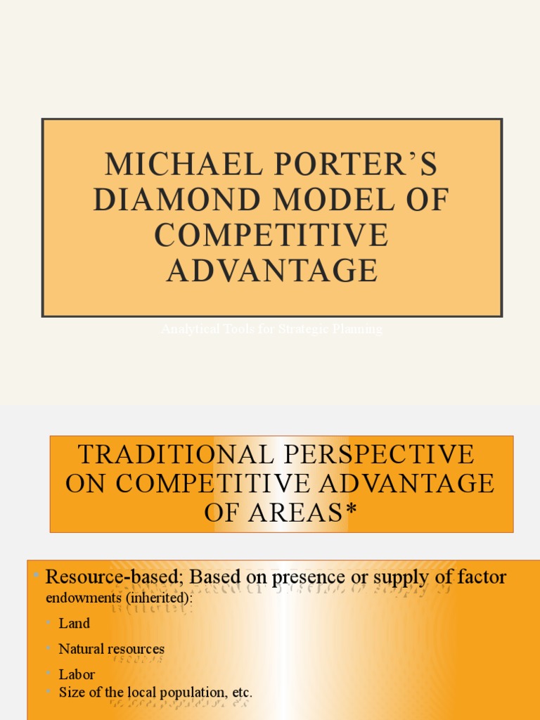 Porter's Diamond Model & SWOT Analysis | PDF | Swot Analysis ...