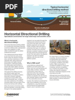 HDD Method of Statement | PDF | Tunnel | Civil Engineering