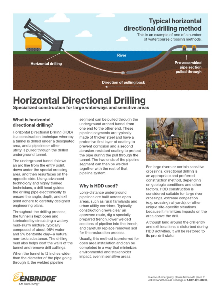 Horizontal Directional Drilling | PDF | Tunnel | Pipe (Fluid Conveyance)