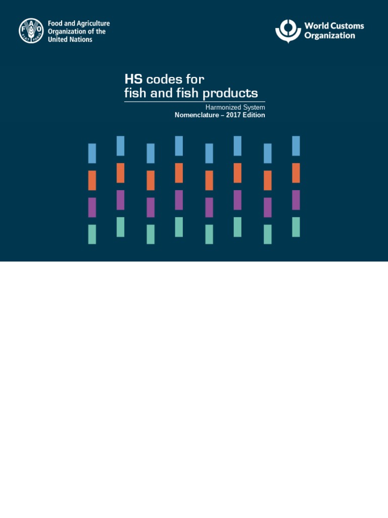 HS Codes For Fish and Fish Products | PDF | Science & Mathematics