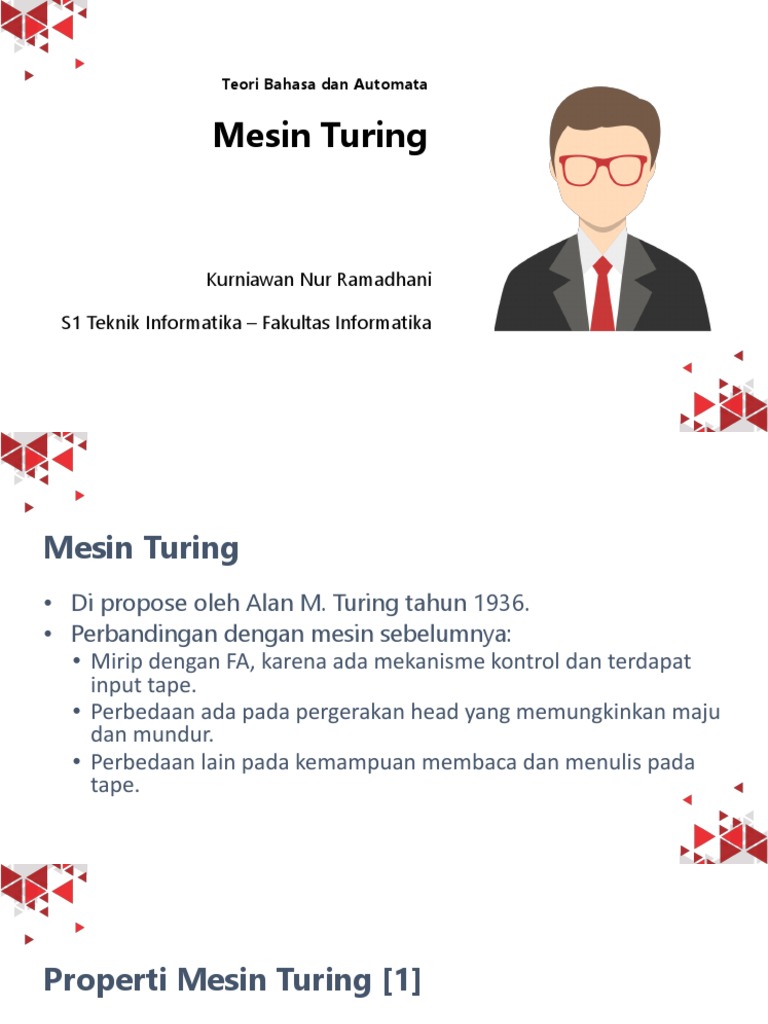 Memahami Mesin Turing dan Fungsinya | PDF