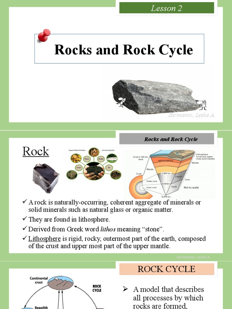 5) Rocks and Rock Cycle | PDF | Rock (Geology) | Igneous Rock