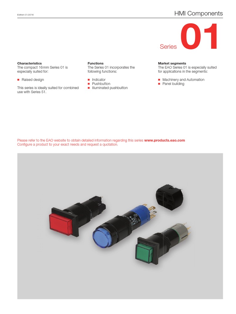 EAO Main Catalogue | Download Free PDF | Switch | Printed Circuit Board