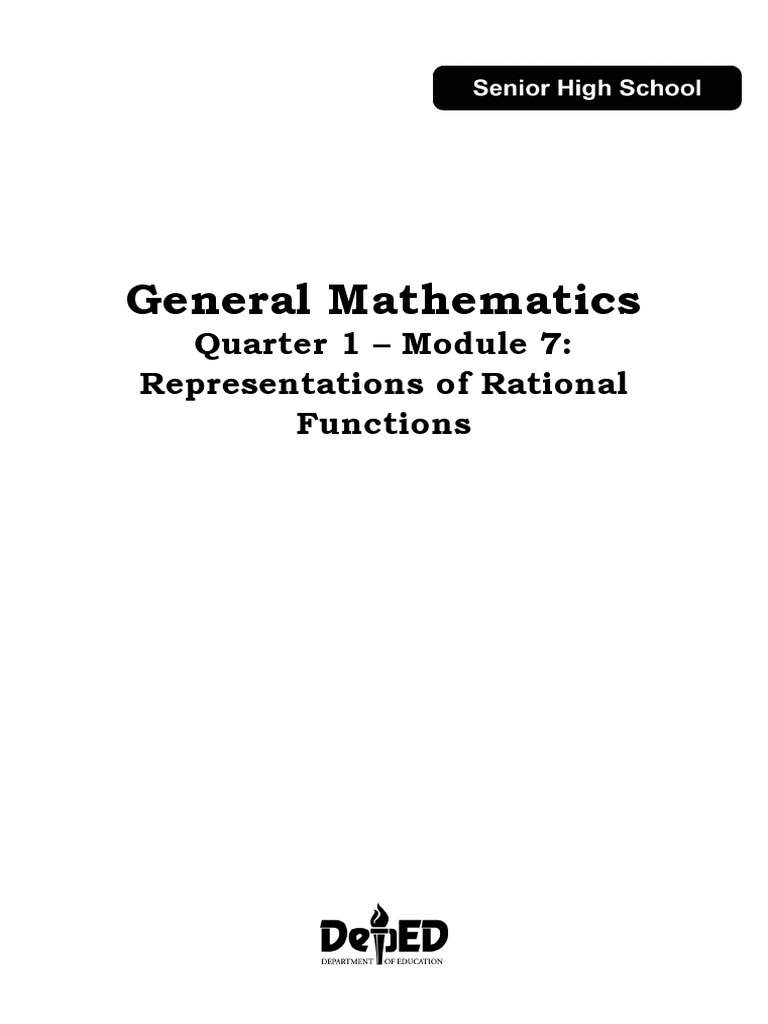 Gen-Math11 Q1 Mod7 Presentions-Of-functions 08082020 | PDF | Function ...