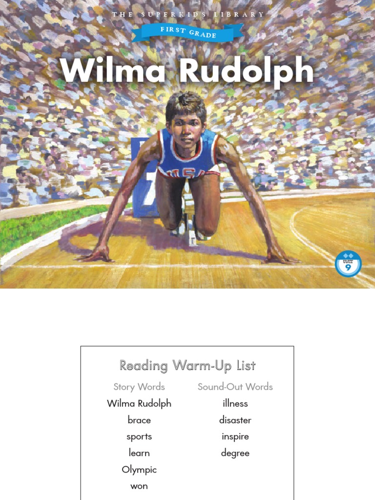 Wilma Rudolph: Overcoming Challenges | PDF