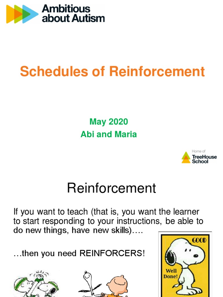 Understanding Reinforcement Schedules | PDF | Reinforcement | Learning