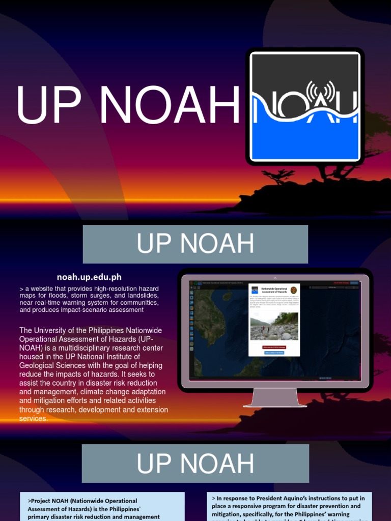 Up Noah (Project Noah) | Download Free PDF | Flood | Emergency Management