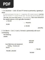 AFAR-01 (Partnership Formation & Operation) | PDF | Book Value ...