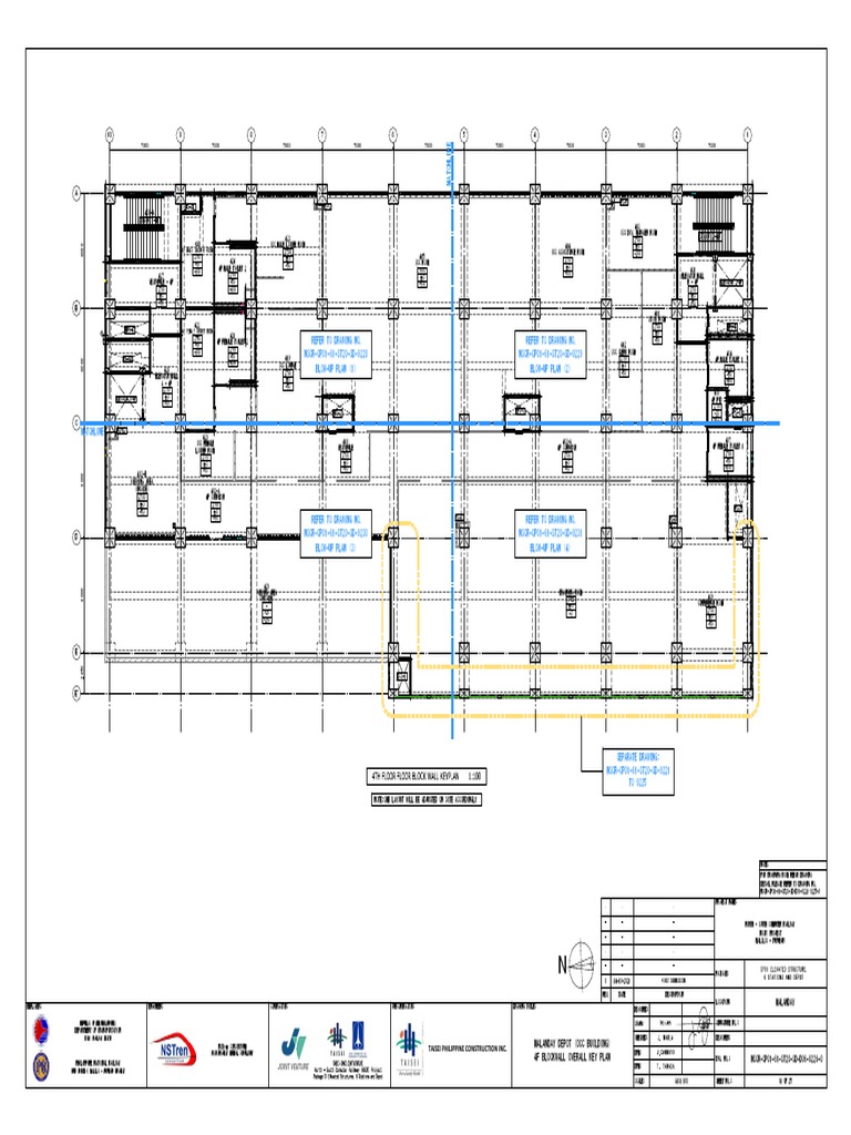 Malanday Depot (Occ Building) 4F Blockwall Overall Key Plan: Taisei ...
