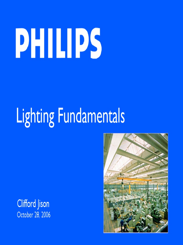 Basics of Light - Philips | PDF | Color | Light
