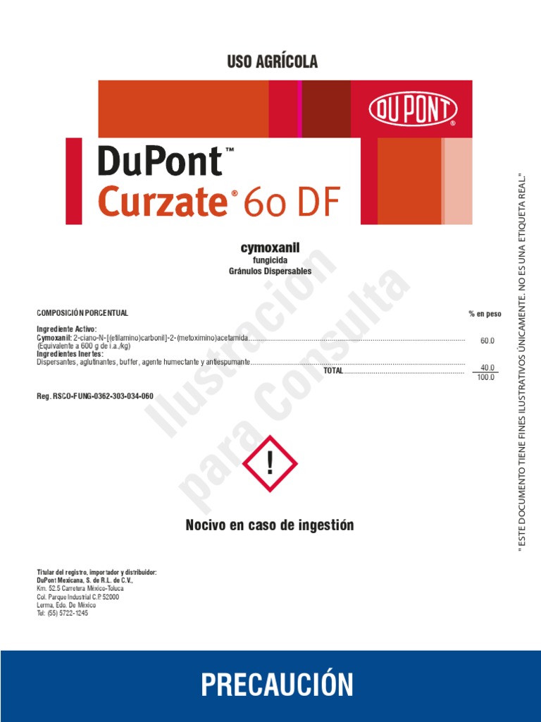 Curzate 60 DF Etiqueta Web Mex | PDF | Agua | Herida