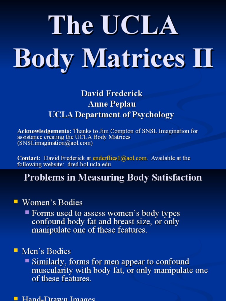 Ideal Body Types | PDF | Body Image | Management Of Obesity