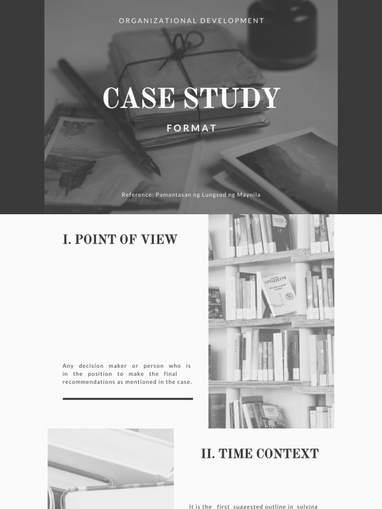 CASE STUDY Format | PDF | Analysis | Cognition