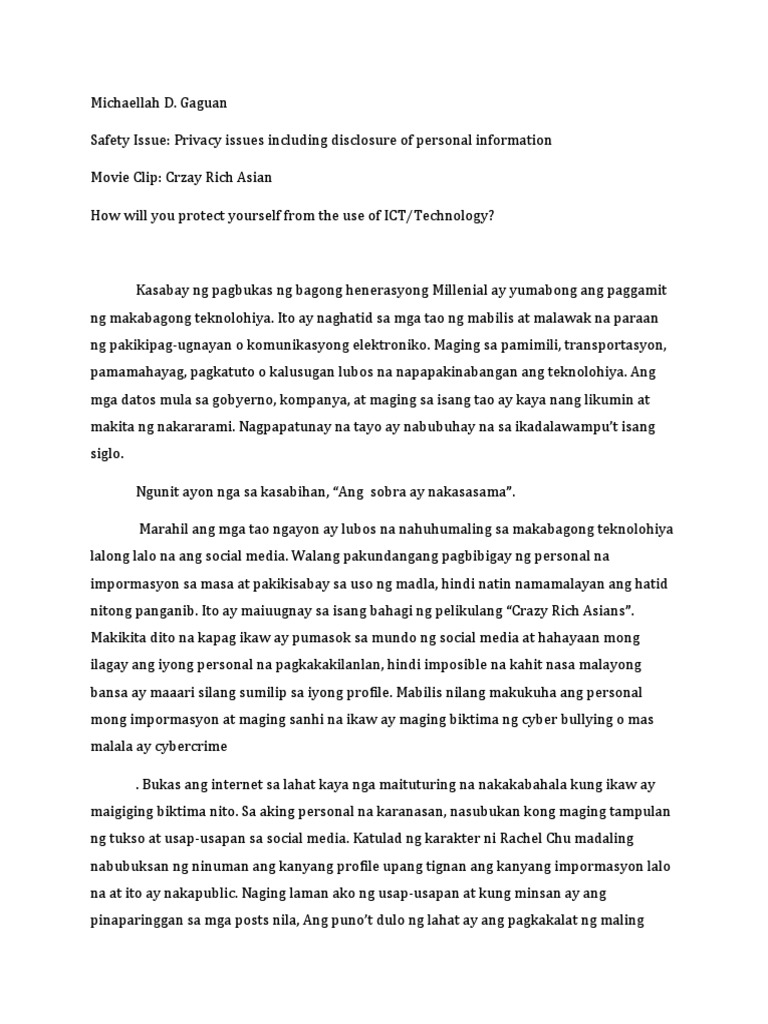 Movie Reflection | PDF