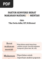 Buku Konversi Mentah-Matang PDF | PDF