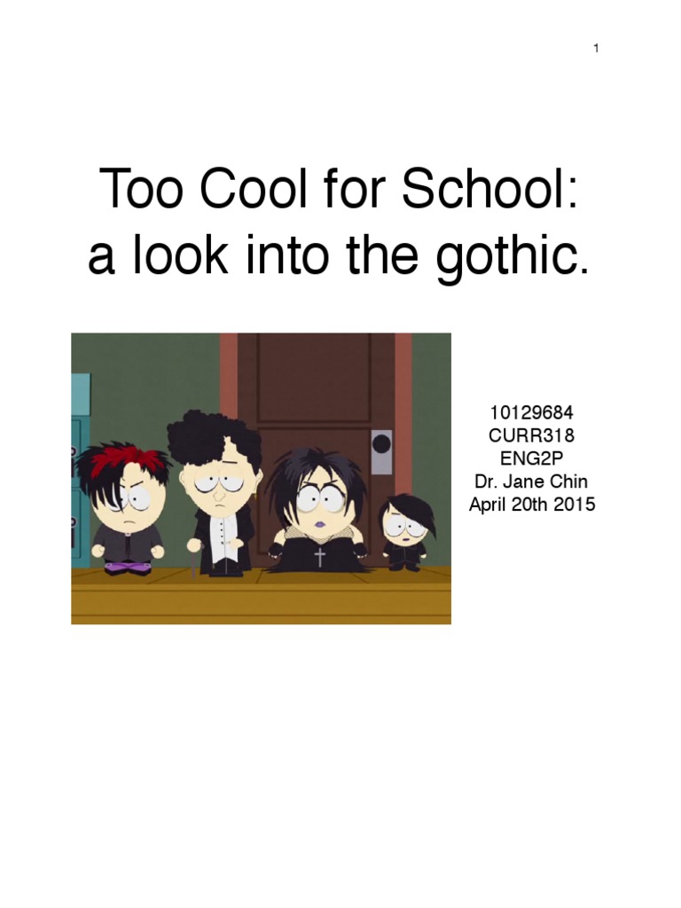 Gothic Literature Unit Plan | PDF | Reading Comprehension | Gothic Fiction