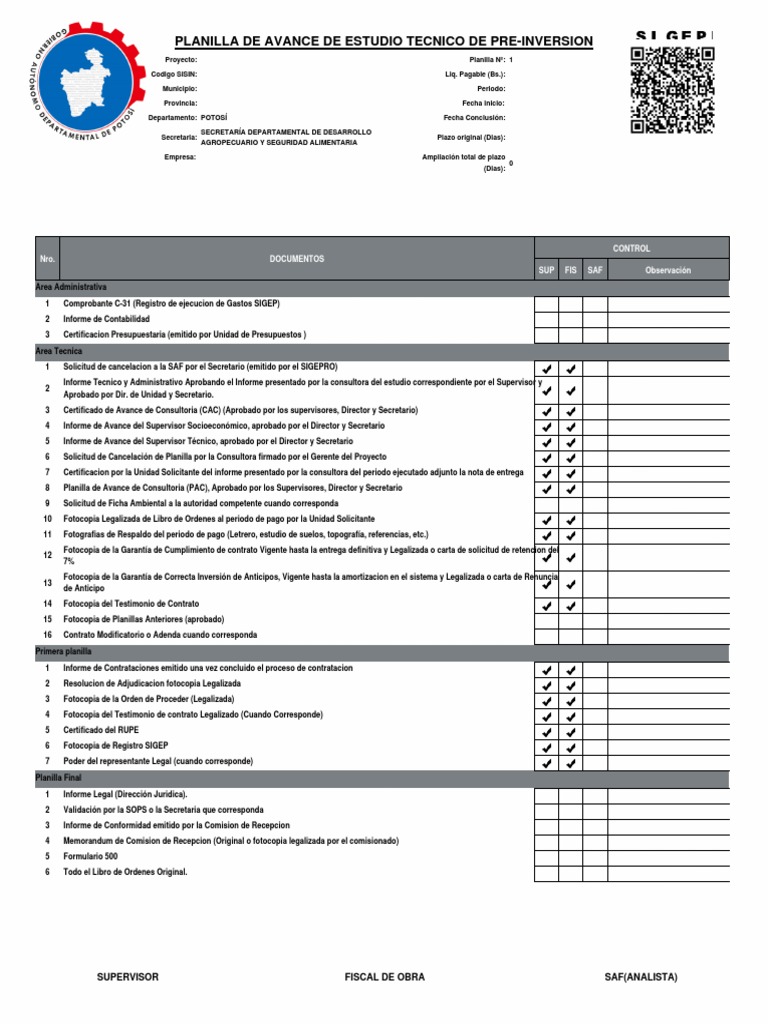CHECKLIST | PDF