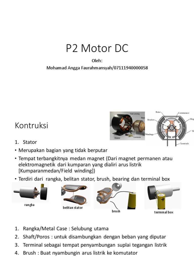 P2 Motor DC | PDF