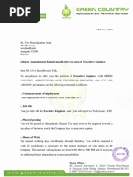 Template Letter 3 Internal Secondment | PDF | Finance & Money Management