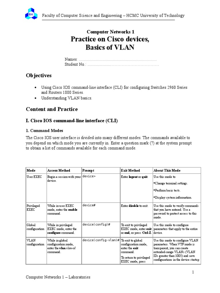 Lab 9 | PDF | Computer Network | Network Switch