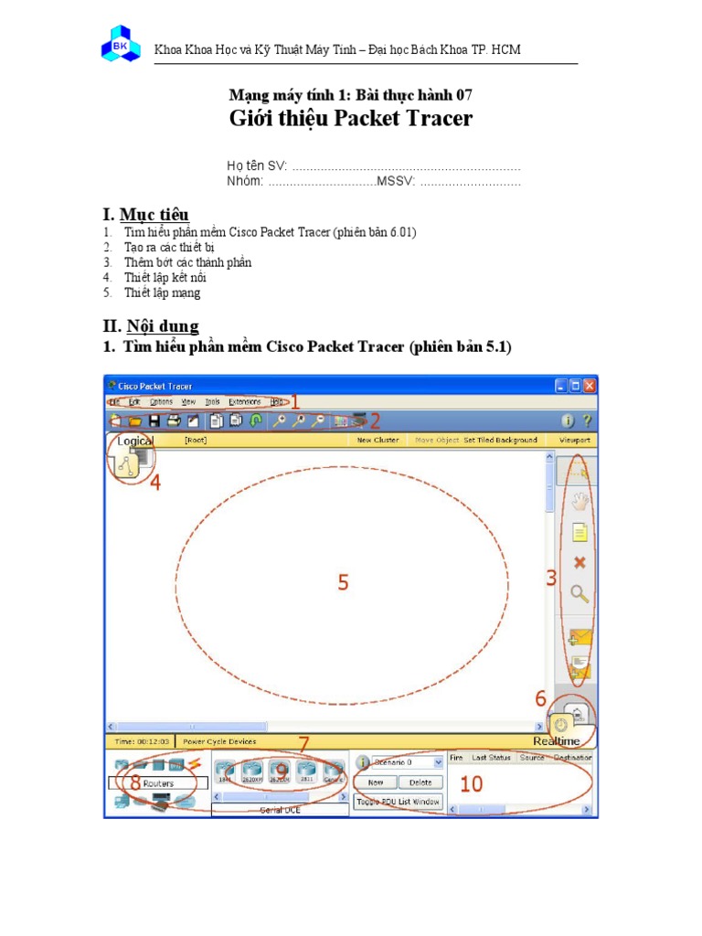 Lab7 Introduction To Packet Tracer v1.1 | PDF