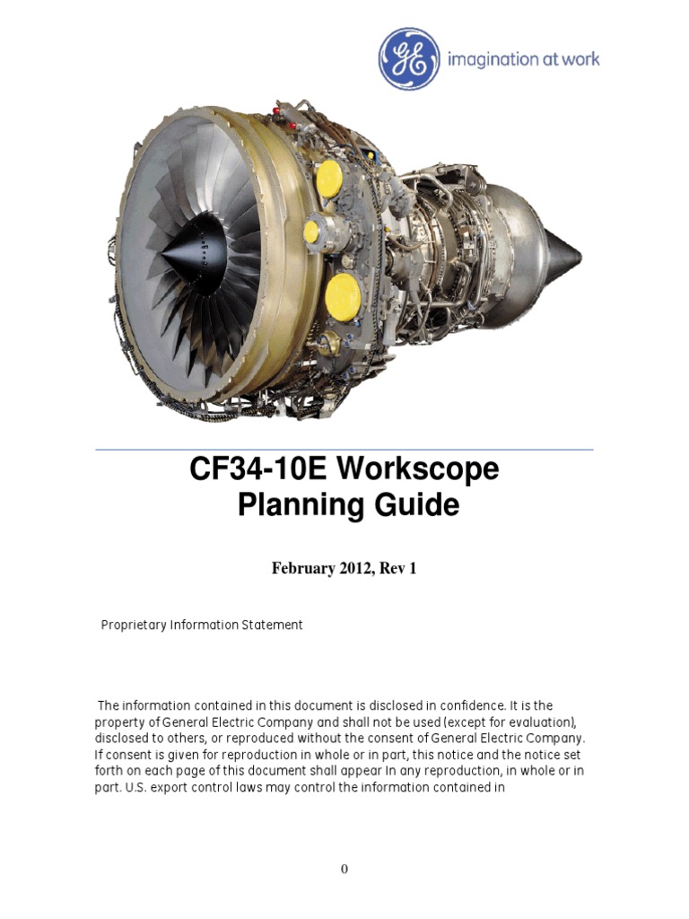 WSPG CF34-10E Feb 2012 | PDF | Reliability Engineering | Mechanical ...