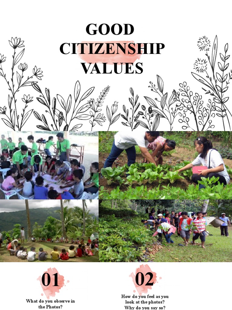 Good Citizenship Values | PDF | Value (Ethics) | Citizenship