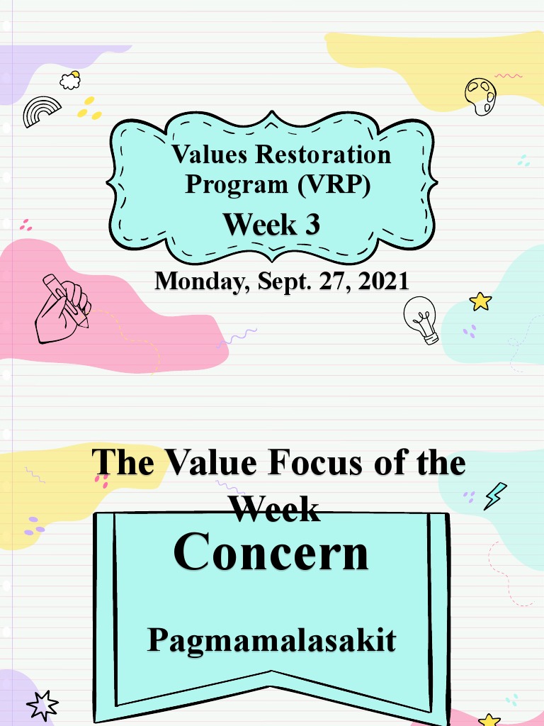 Values Restoration Program (VRP) | PDF