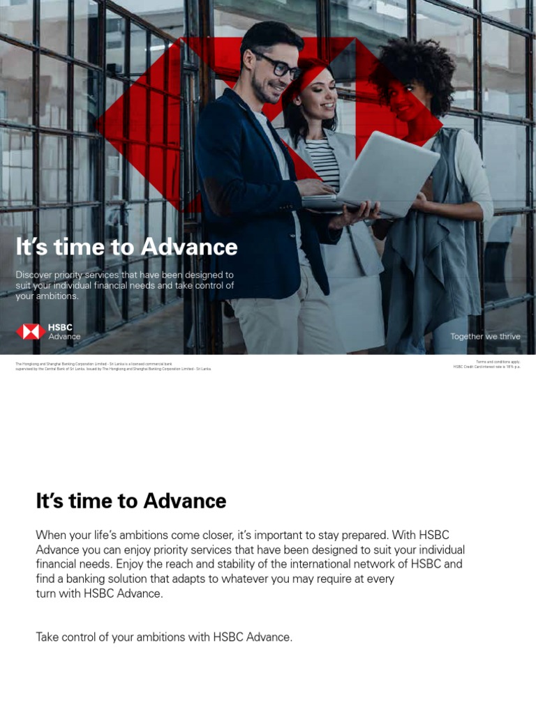 HSBC Advance-Welcome-Booklet | PDF | Banks | Credit