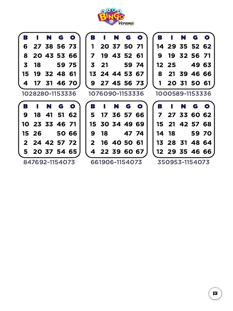 Bingo Regina | PDF