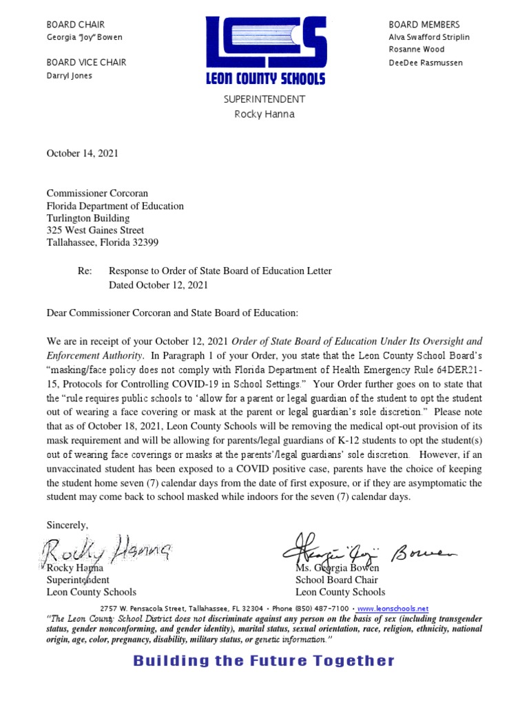 LCS Letter To Commissioner Corcoran - 10.14.2021 | PDF | Identity ...