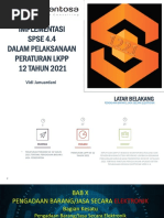 Panduan SPSE untuk Pengadaan Pemerintah | PDF
