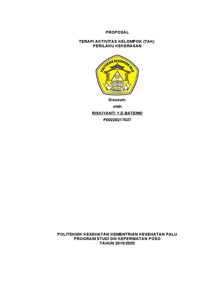 Proposal Tak PK | PDF