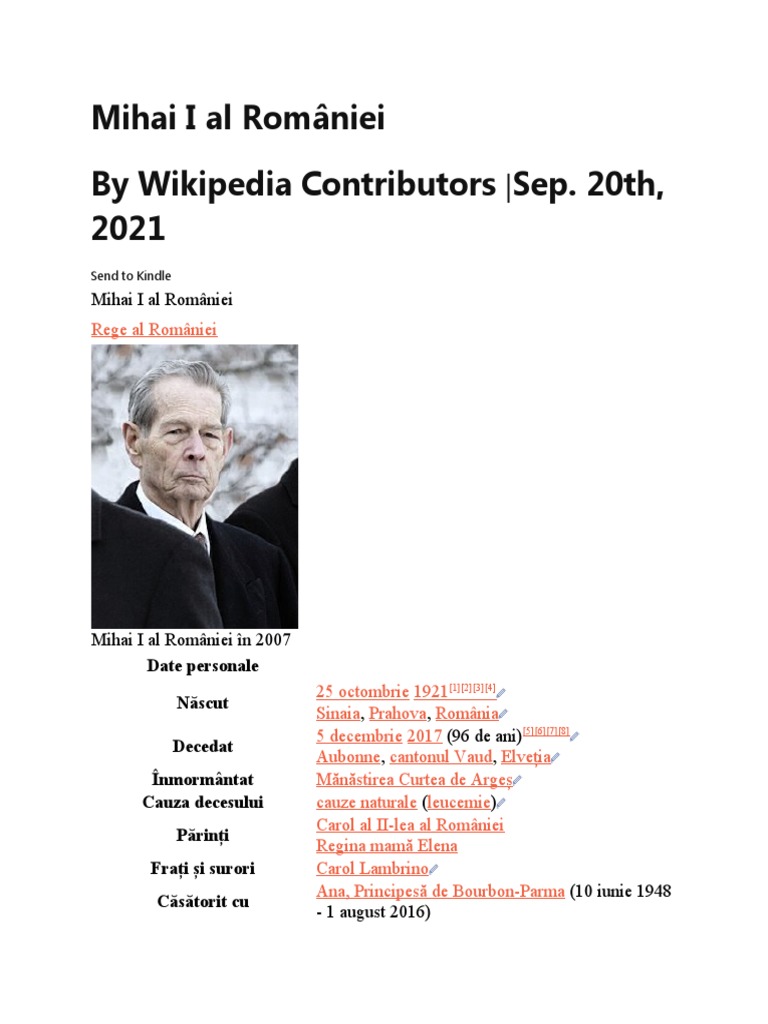 Mihai 1 | PDF