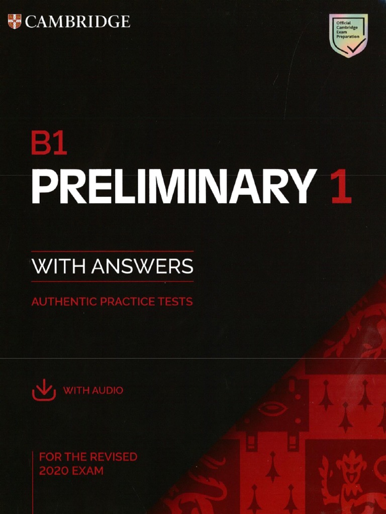 PET - B1 Preliminary 1 Authentic Practice Tests - Key | PDF
