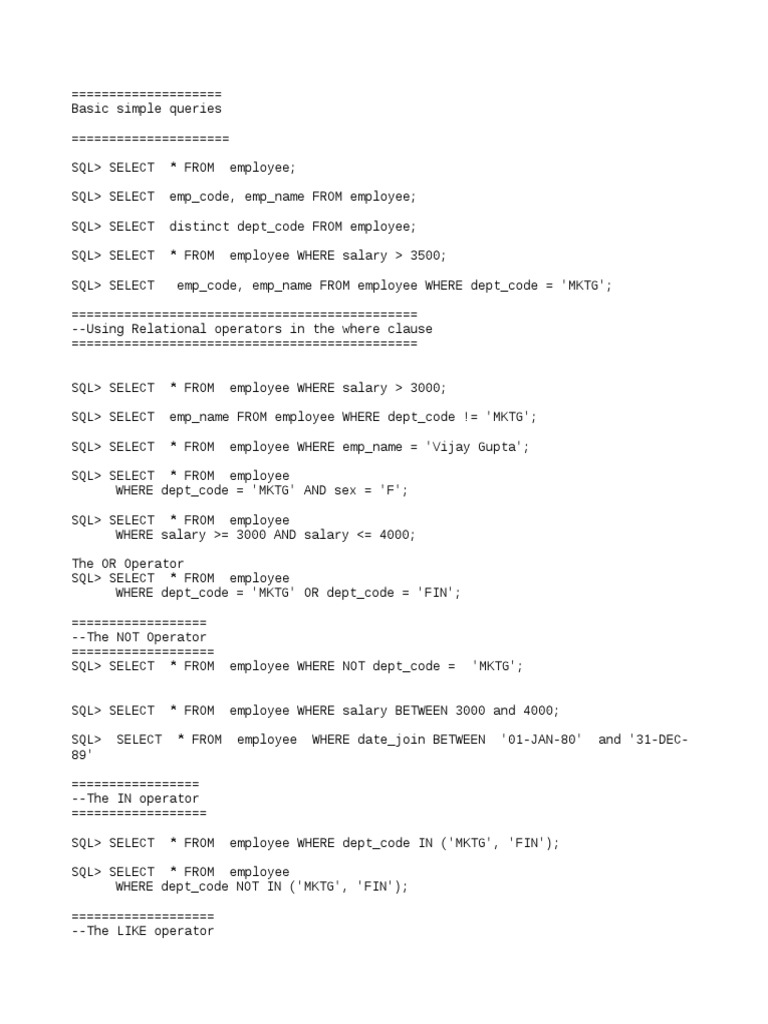 Query Statements For Northwind To Try | PDF | Databases | Data Management